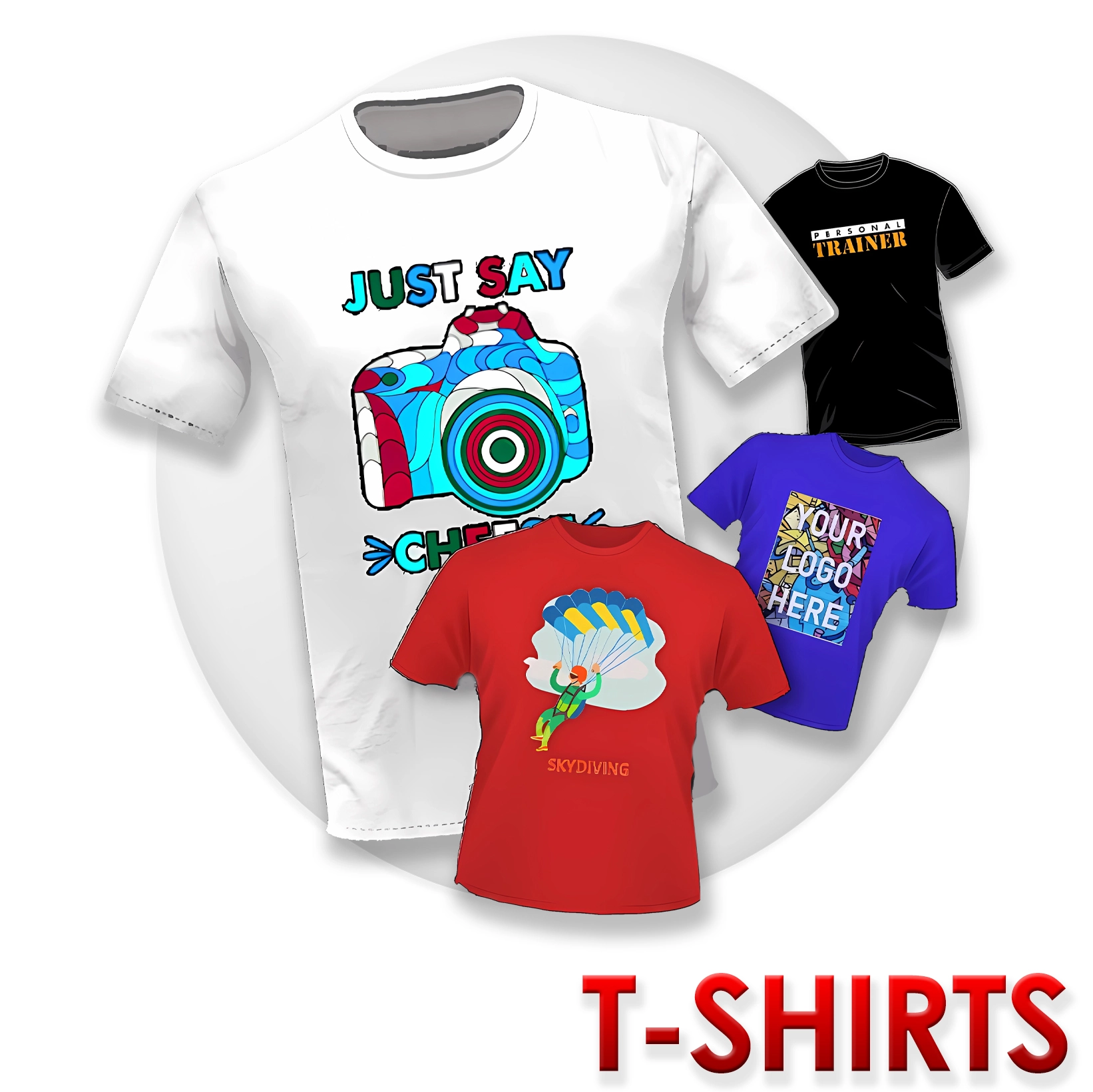 Get printed t shirts store
